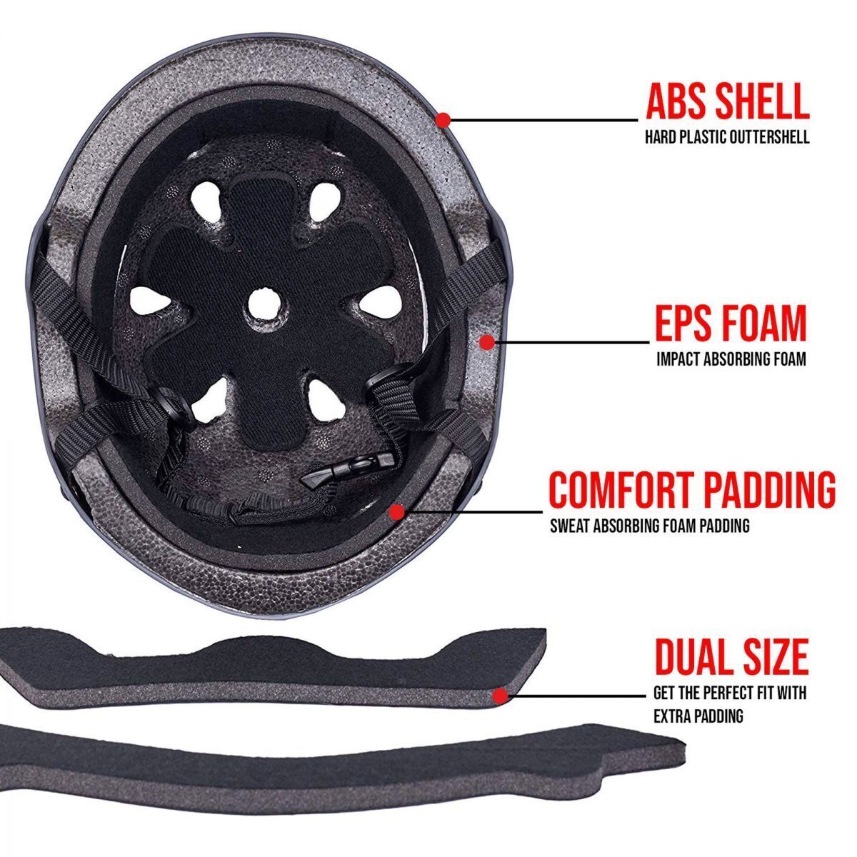 Core Action Sports Helmet | Neon Green | Scooter Village.