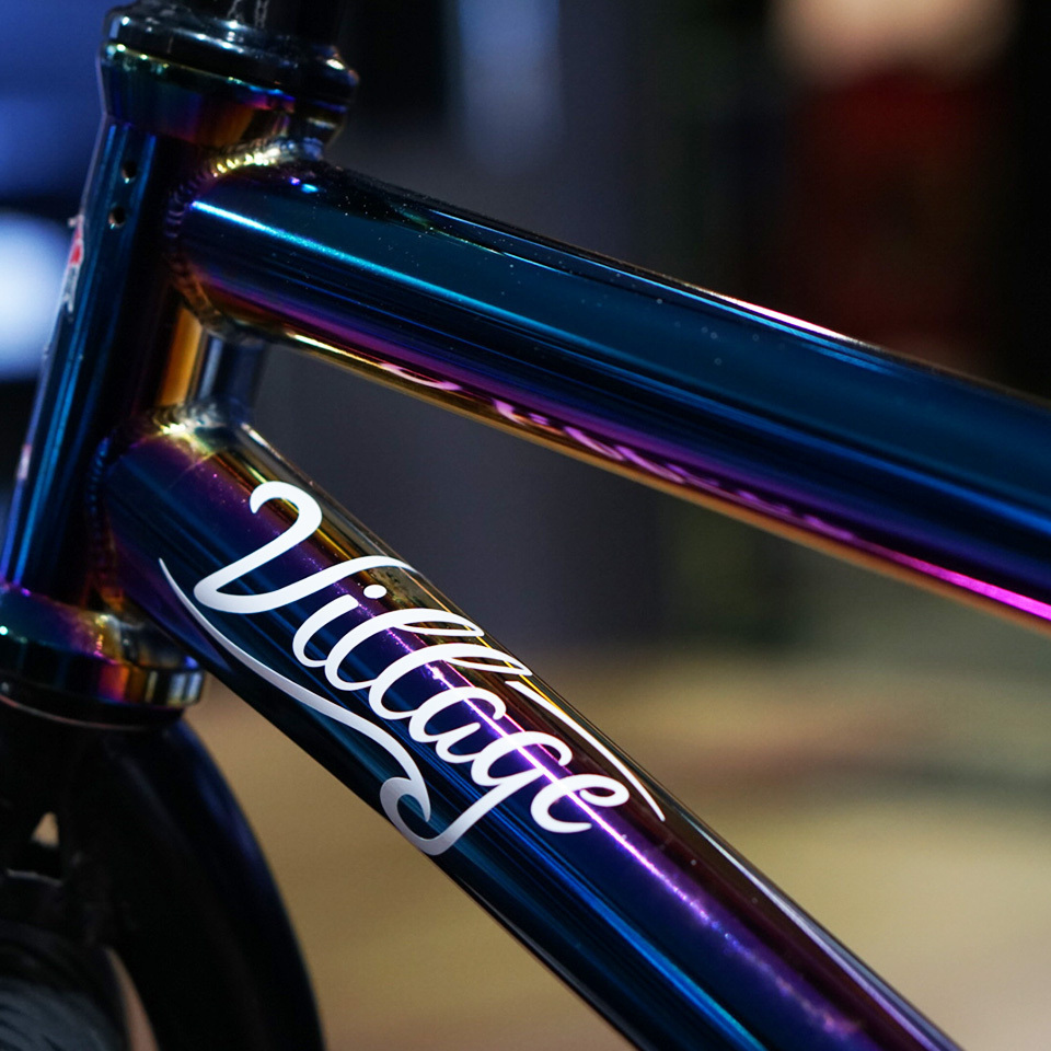 Village Logo Sticker / Green - The Village